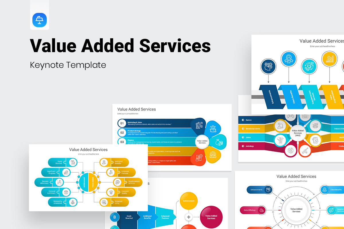 Value Added Services Keynote Presentation Template | Nulivo Market